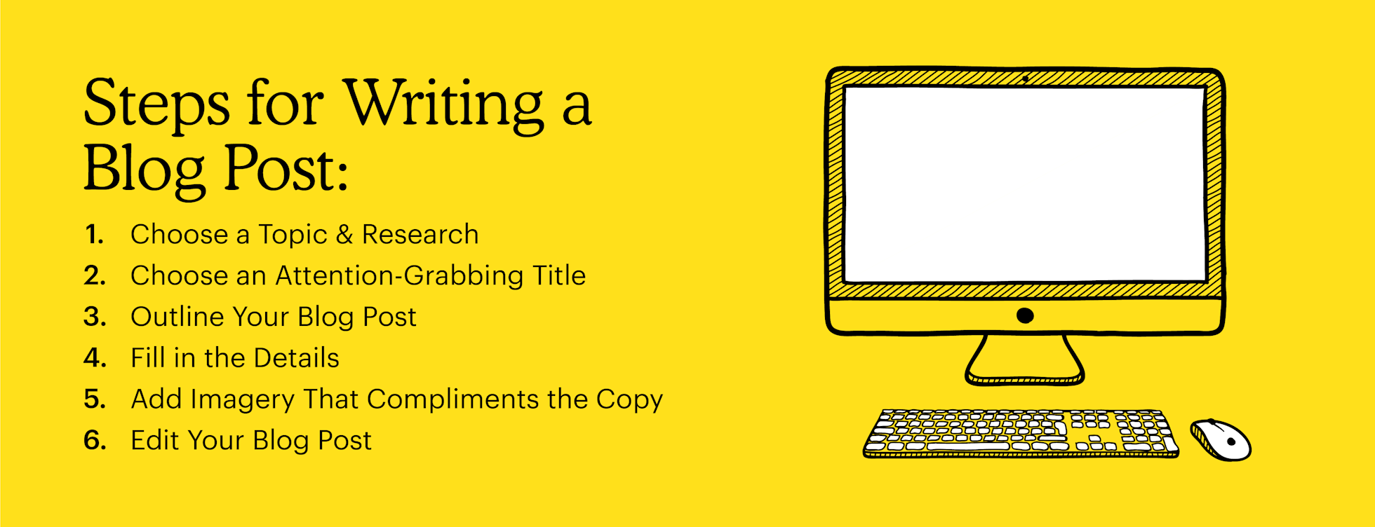 Écrire un article de blog : 6 étapes + exemples d’articles | Mailchimp