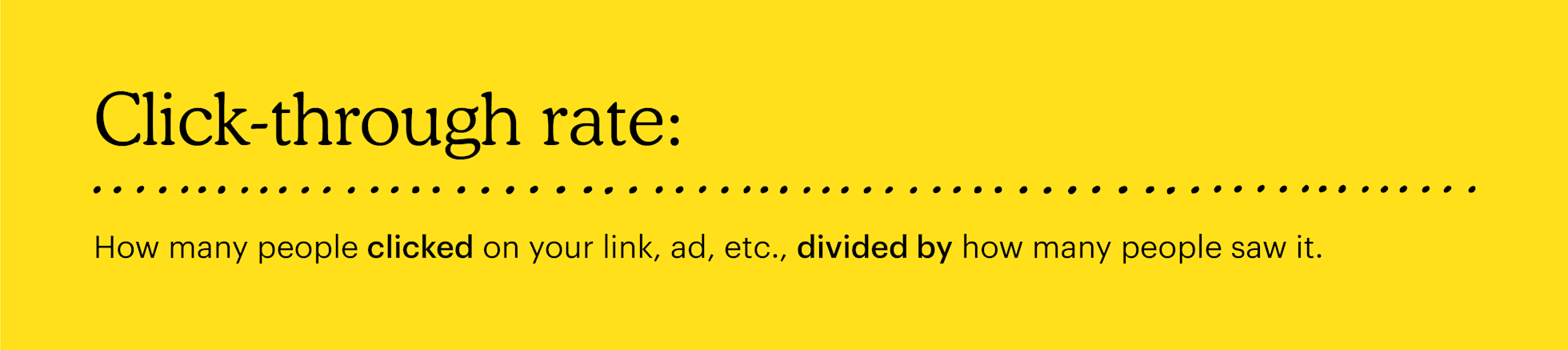Click Rate vs Click Through Rate Guide | Mailchimp