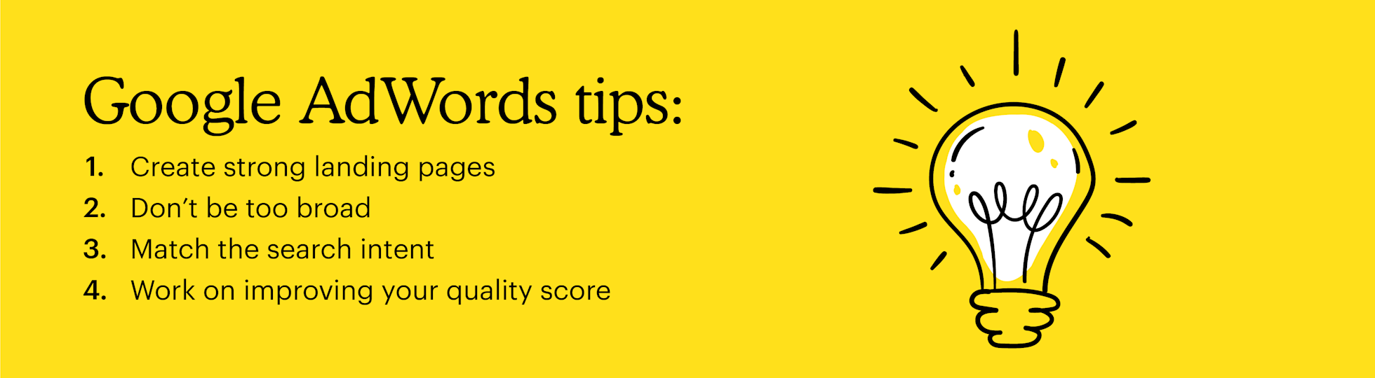 A Beginner’s Guide to Google AdWords | Mailchimp