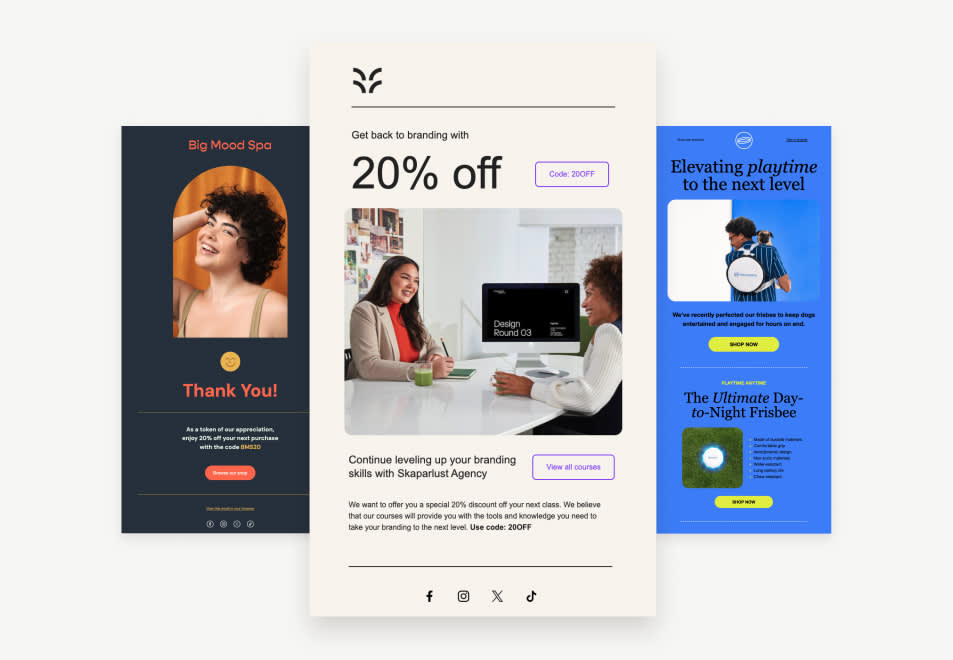 Digital Marketing Templates: Pre-Built Templates for Marketing | Mailchimp