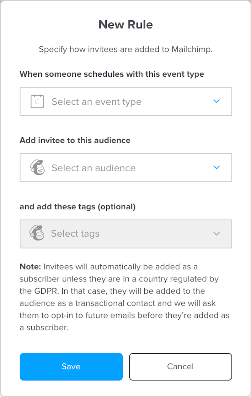 Calendly Integration with Mailchimp | Mailchimp