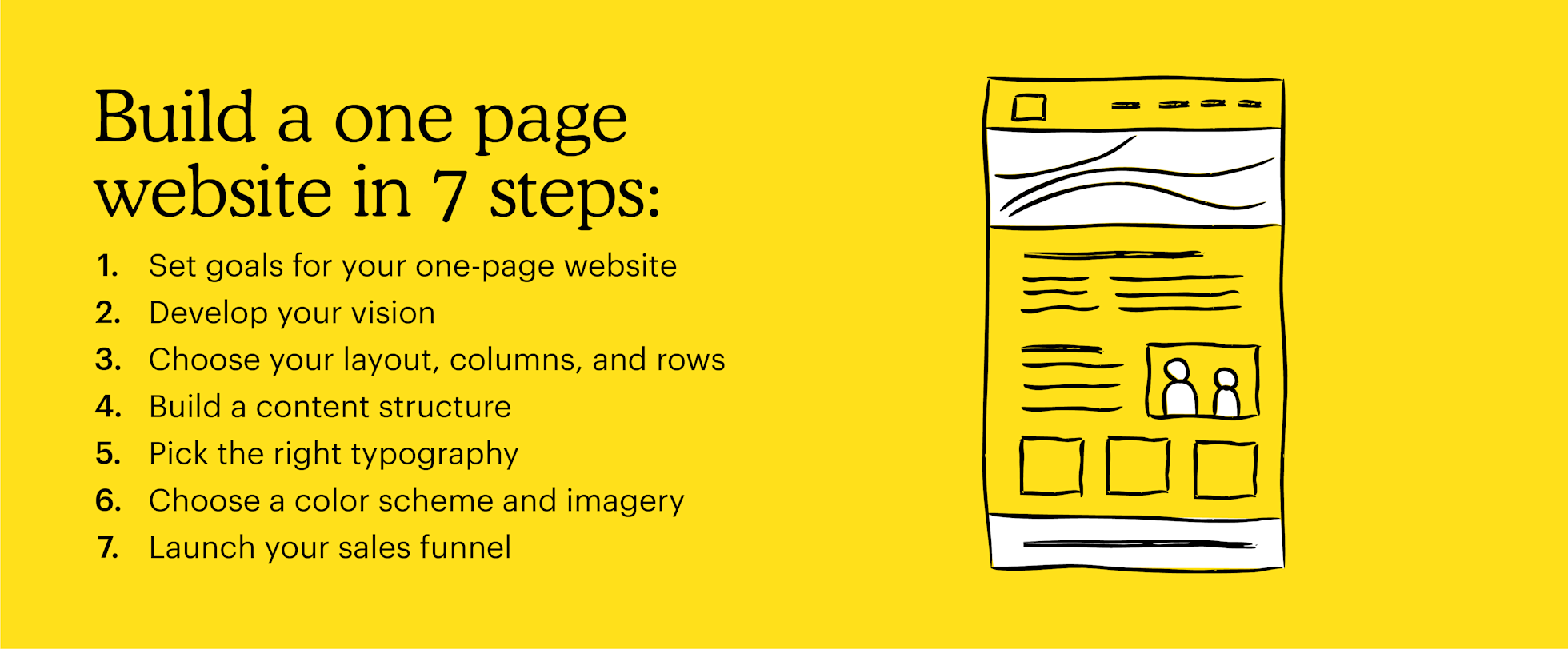 How to Design a Beautiful One Page Website — With Examples | Mailchimp