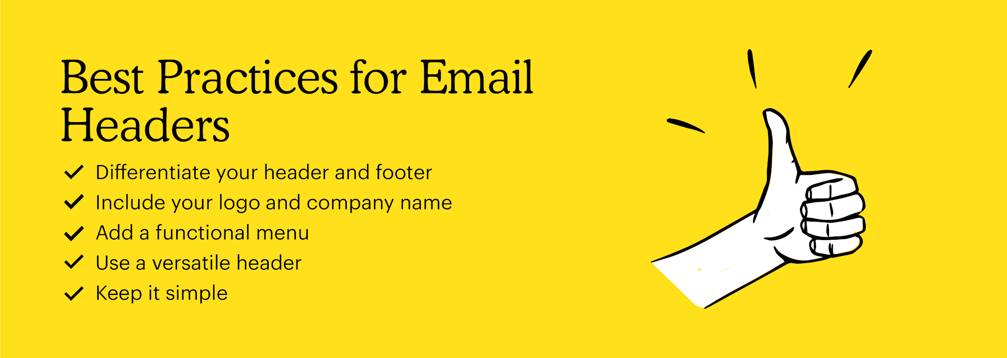 How to Write the Best Email Headers: 5 Things to Include | Mailchimp