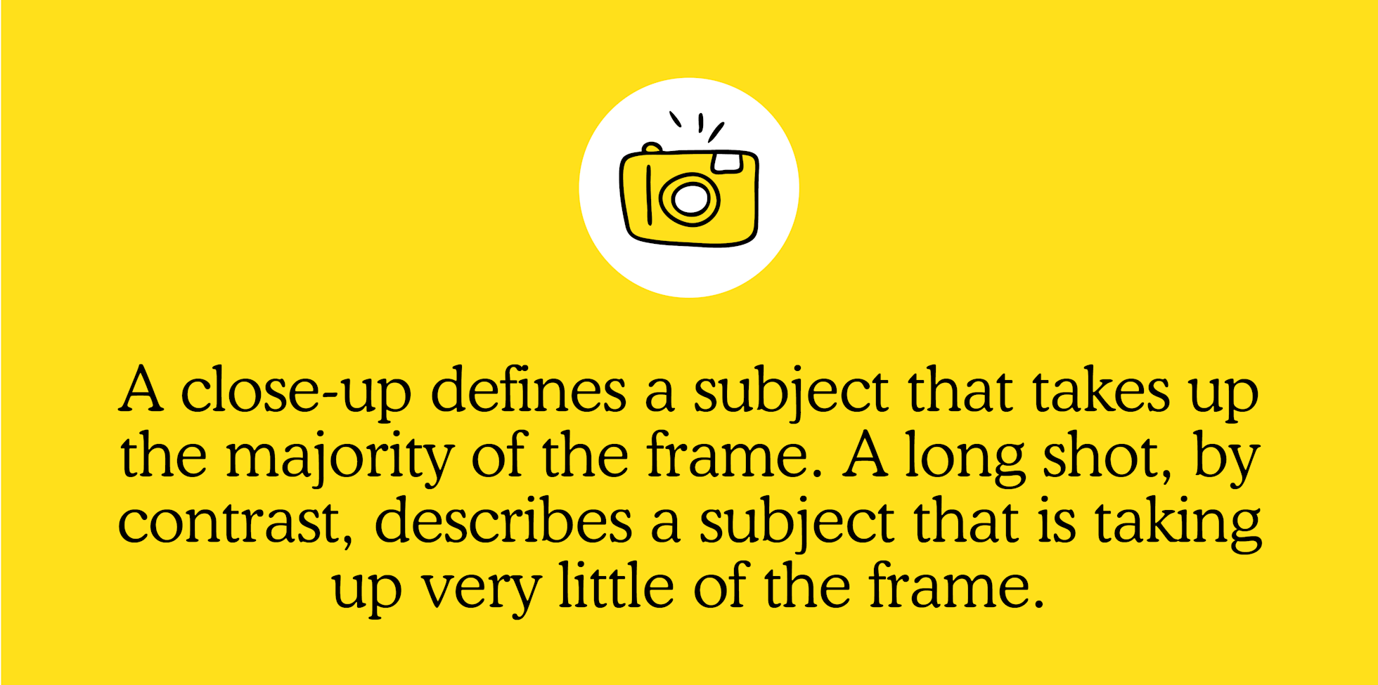 Types of Shots: Best Angles For Camera, Film and Marketing | Mailchimp