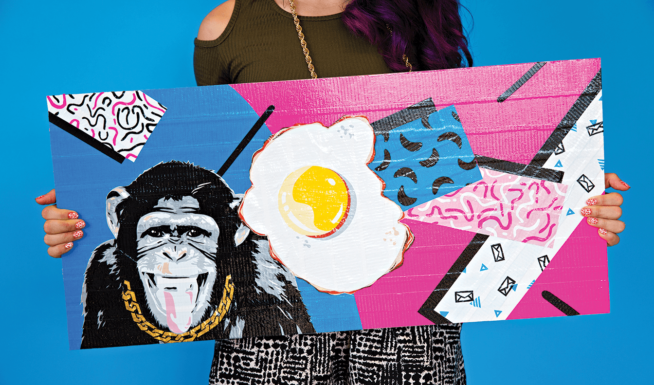 Billboard Artist Spotlight: How Leah Abucayan Keeps It Weird with Duct Tape | Mailchimp
