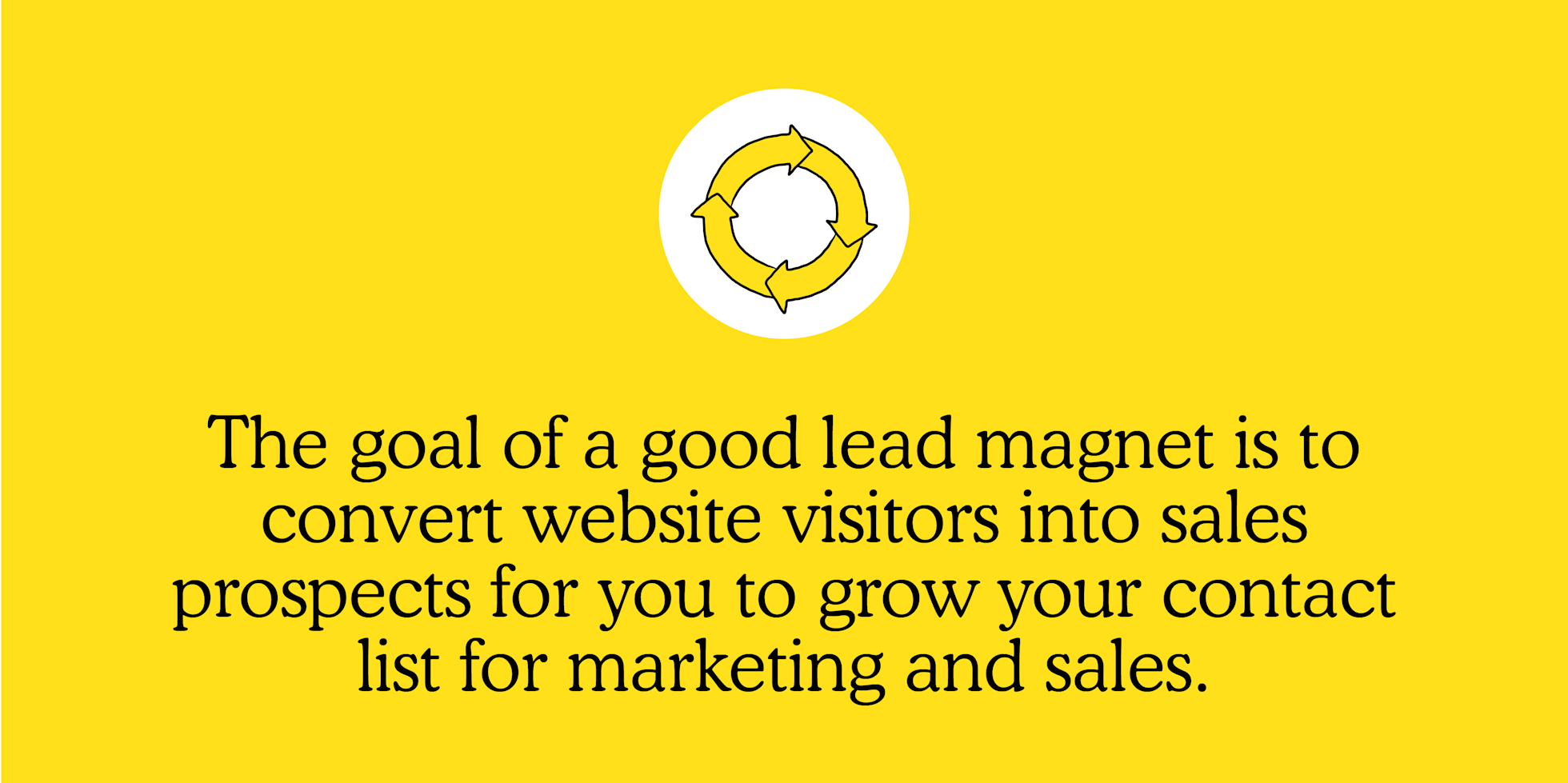 What Is A Lead Magnet? Ideas & Examples | Mailchimp