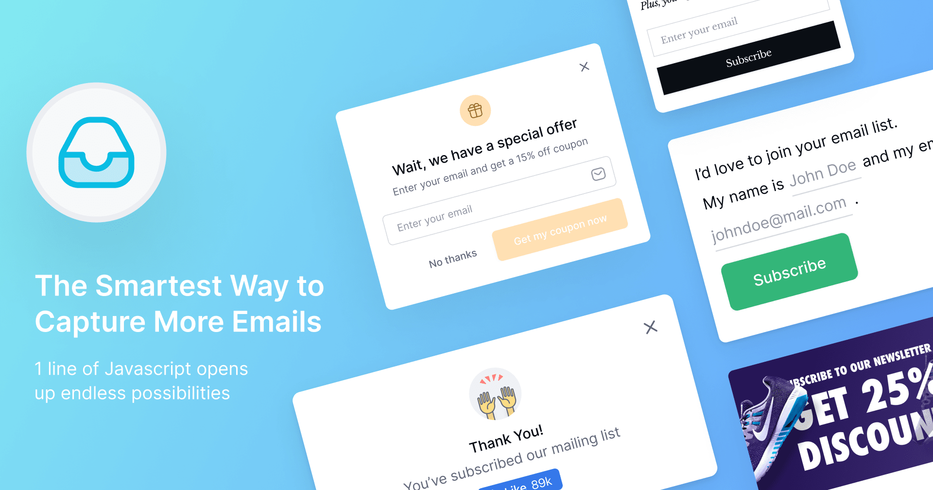 Gleam Capture | Mailchimp
