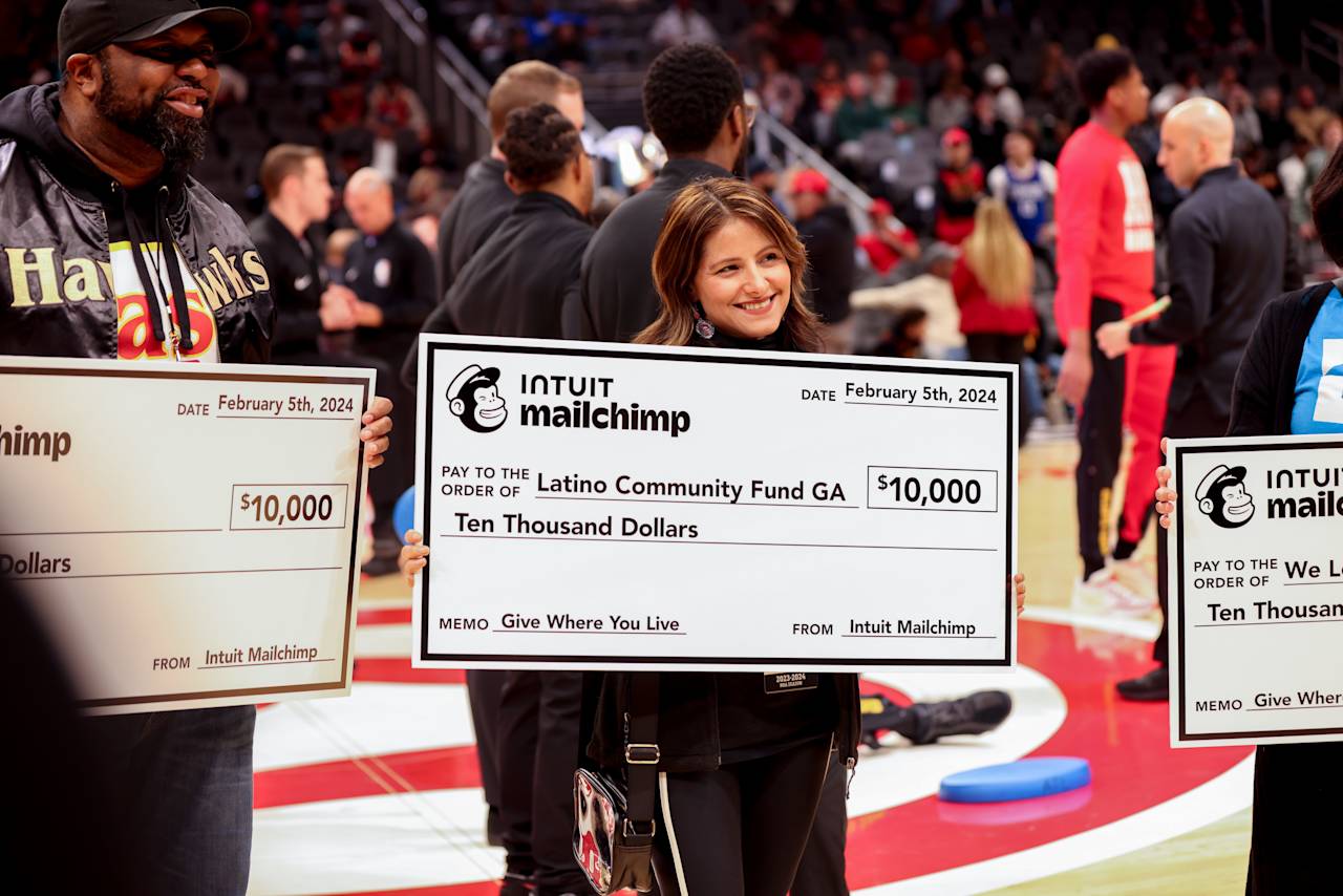 Intuit Mailchimp and Atlanta Hawks Team Up for Inaugural Give Where You ...