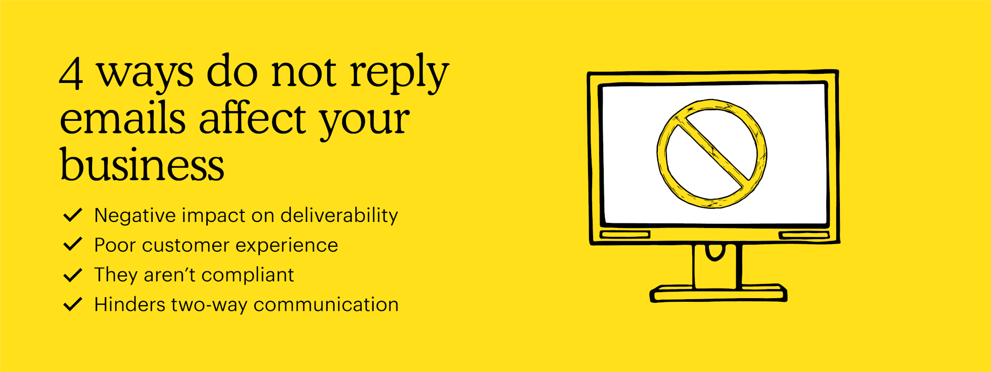Email no-reply: 4 motivi per non usarle | Mailchimp