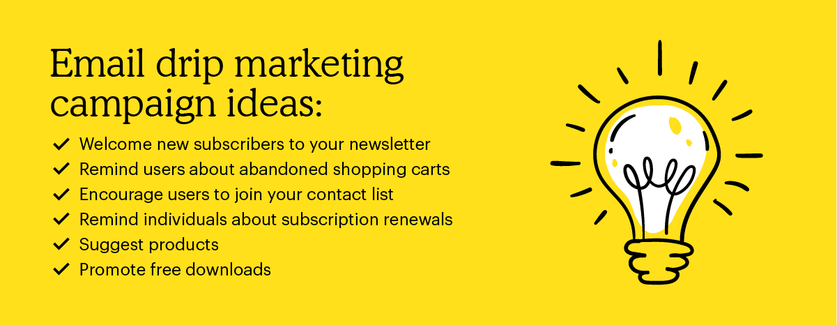 Email Drip Campaign: Examples And Best Practices | Mailchimp