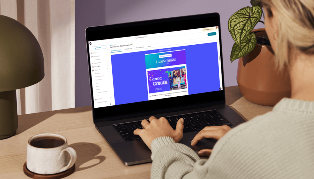Turn Canva designs into Mailchimp campaigns | Mailchimp