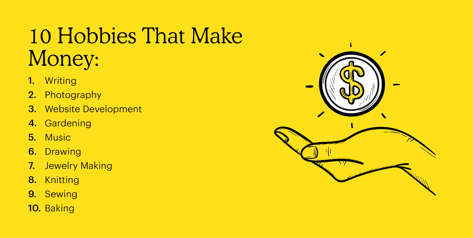 10 Hobbies That Make Money | Mailchimp