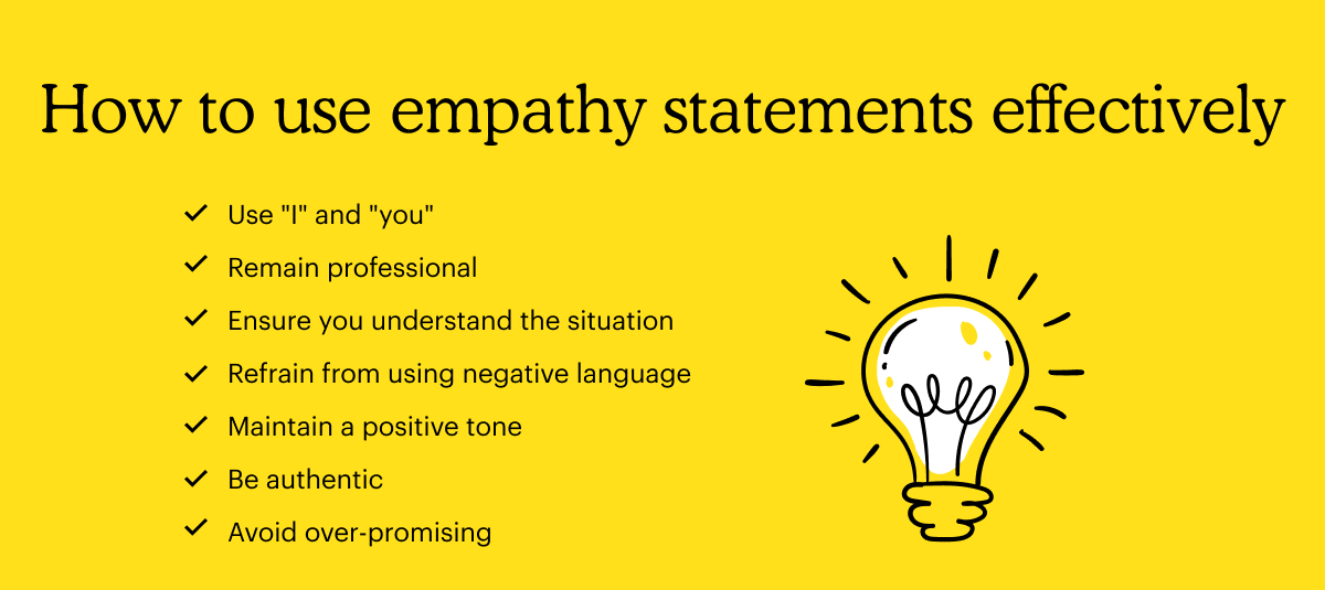 14 Important Empathy Statements for Customer Service | Mailchimp
